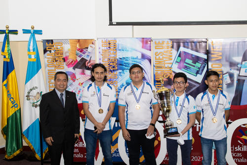 Intecap gana cuatro medallas en las WorldSkills Americas 2021