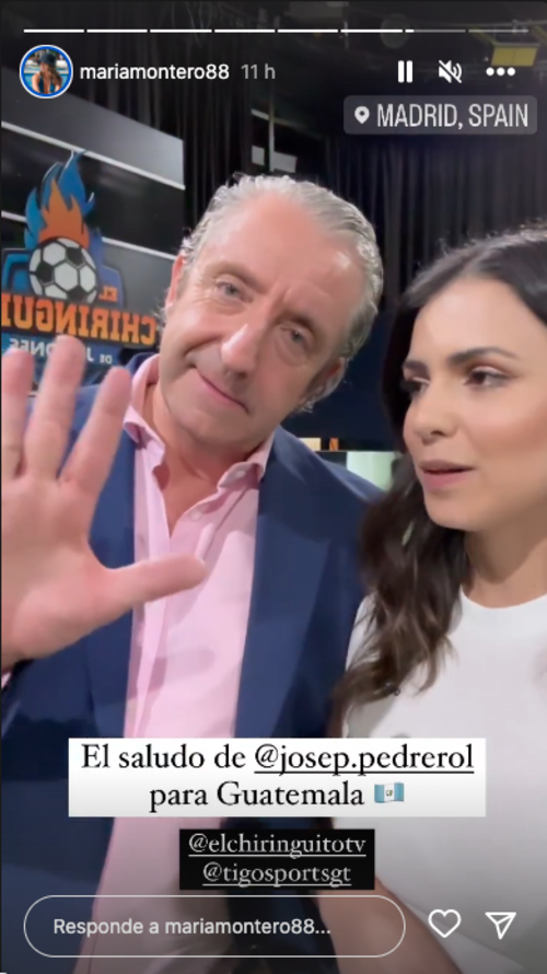 Presentadora de Tv en Guatemala fue invitada a El Chiringuito