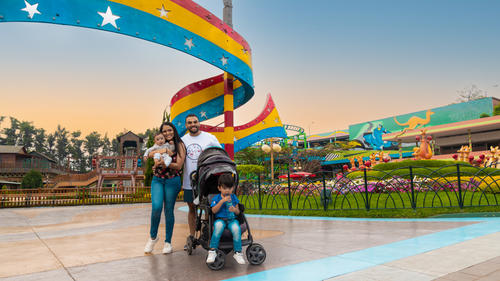 Familia comparte un día inolvidable en el Parque Mundo Petapa