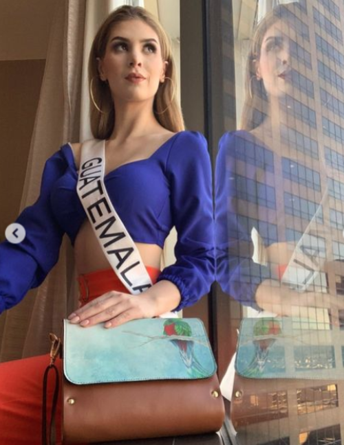 Otro detalle de Guatemala que destacó en Miss Universe