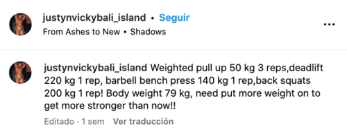 El alarmante mensaje de Justyn Vicky antes de morir