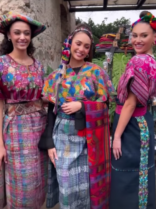 Miss Universe: R'Bonney Nola luce indumentaria maya