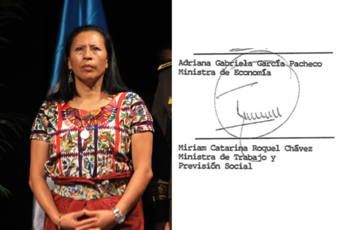 Esto dice la firma del nuevo Gabinete de Gobierno