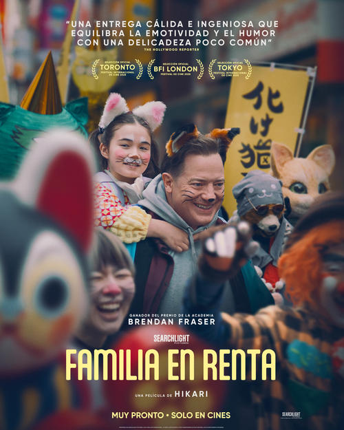 Brendan Fraser conquista corazones con "Familia en Renta"