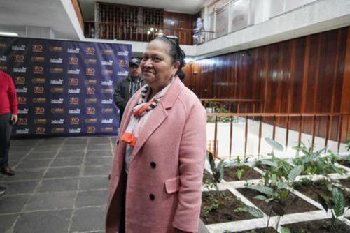 Reaparece Consuelo Porras tras dejar puesto de Fiscal General