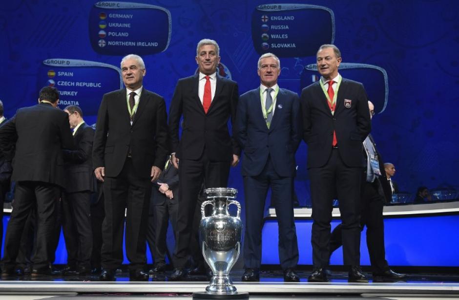 Quedan definidos los grupos para la Eurocopa de Francia 2016