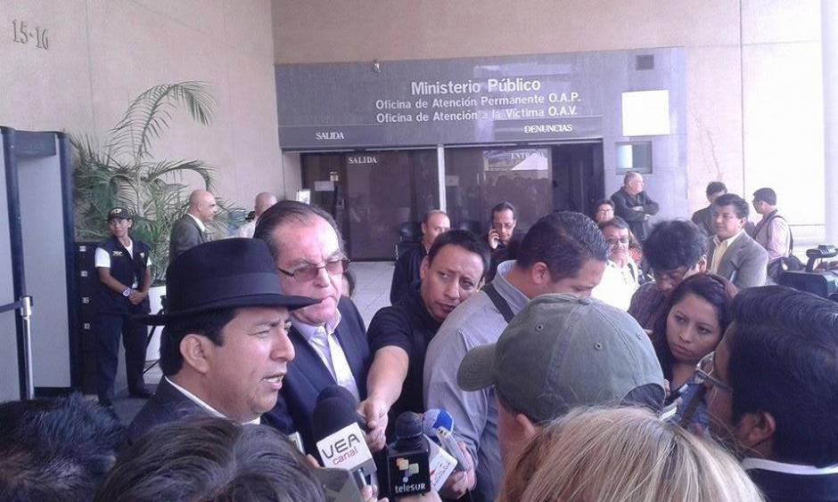 Winaq y URNG presentan denuncia contra binomio presidencial