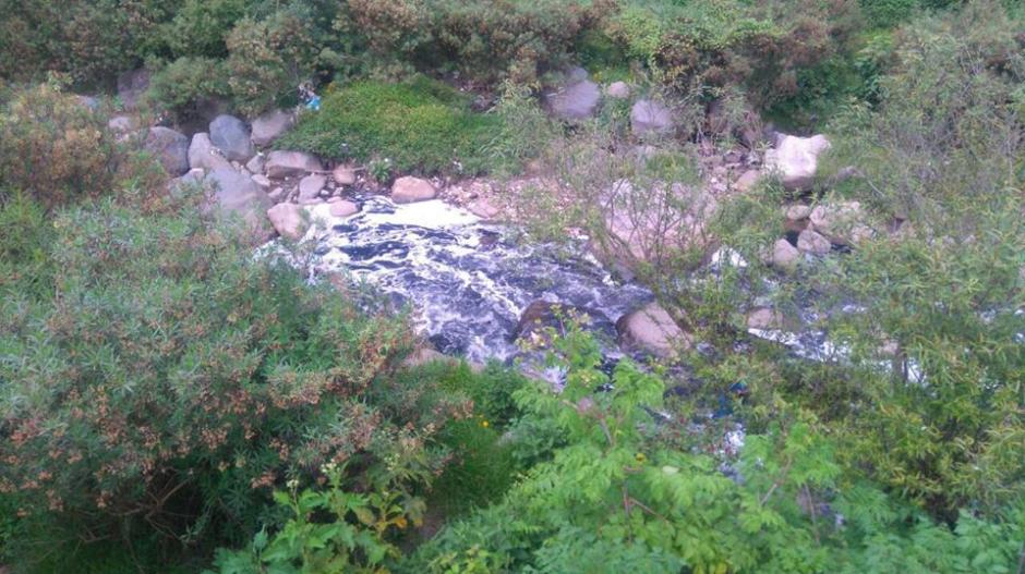 Esto es lo que se sabe de por qué el río Samalá se tornó rojo | Soy502