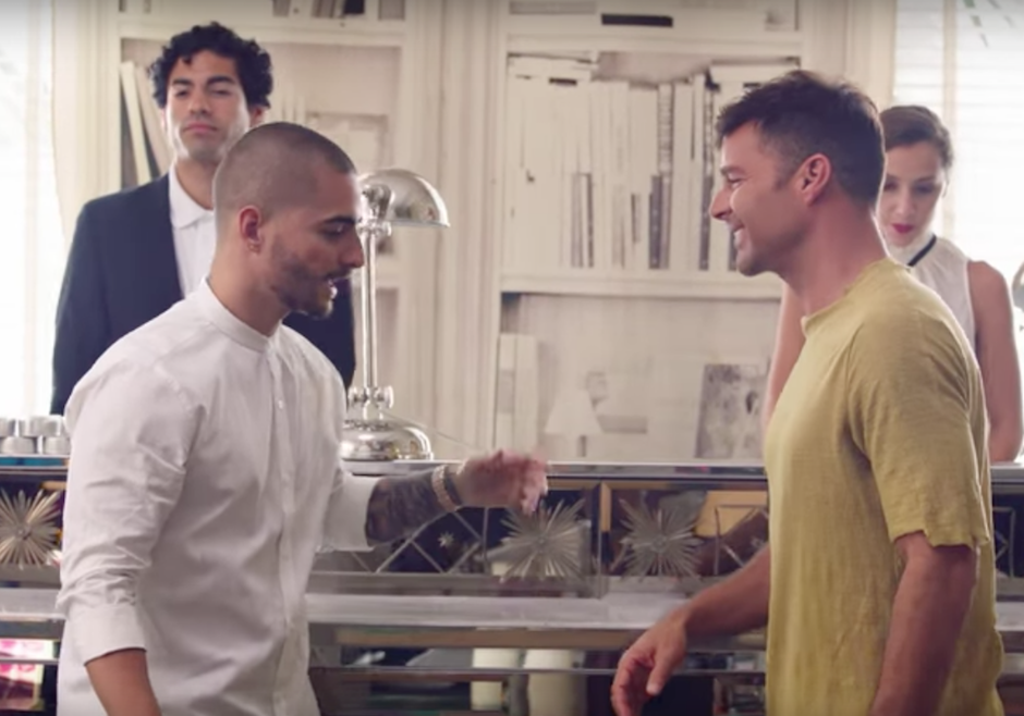 Escucha el tema "Vente Pa´ca" de Ricky Martin y Maluma en marimba