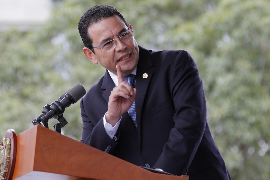 Jimmy Morales anuncia un mensaje oficial para este domingo