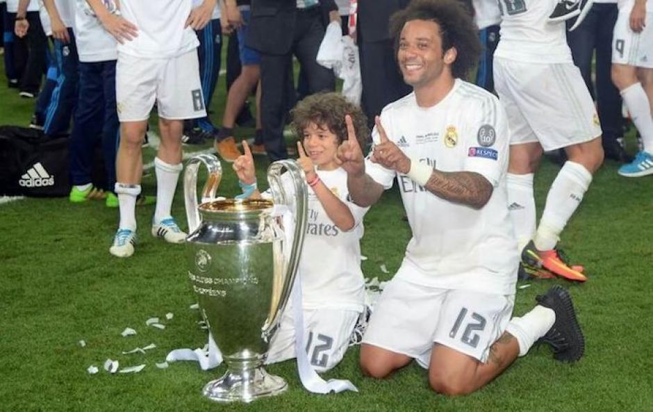 El espectacular debut del hijo de Marcelo con el Real Madrid