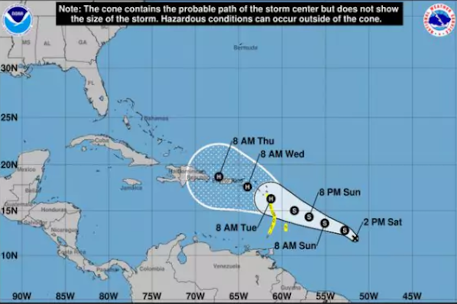 María, la nueva tormenta amenaza a las islas azotadas por Irma