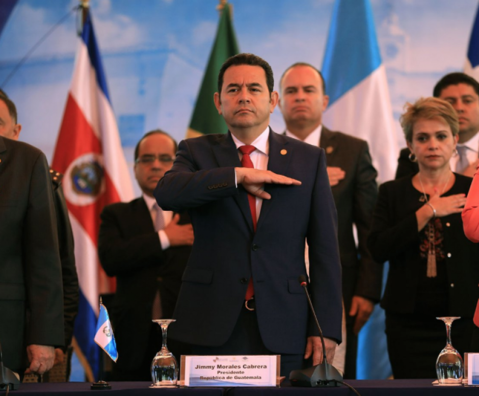 Jimmy Morales tiene contados los días en los que dejará el cargo