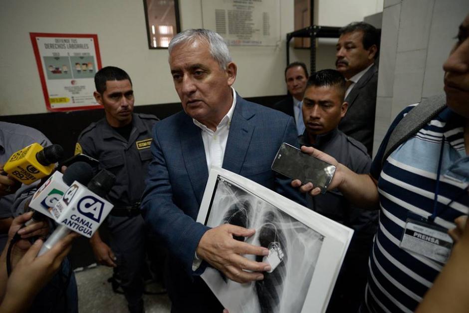 Otto Pérez Molina regresa a Mariscal Zavala