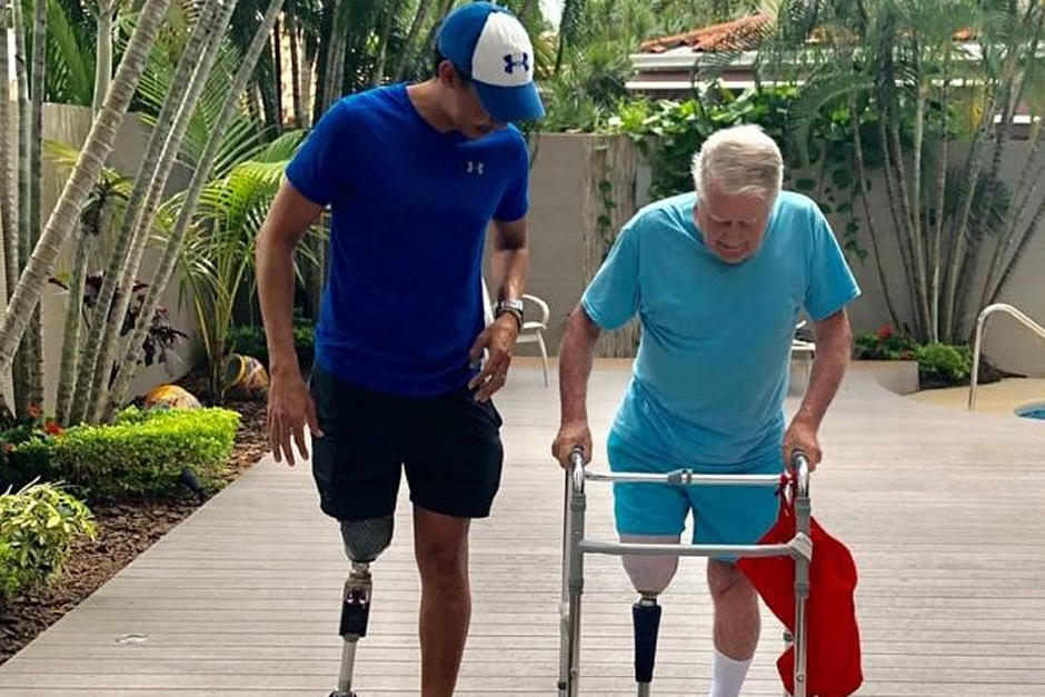 La inspiradora historia del atleta sin una pierna