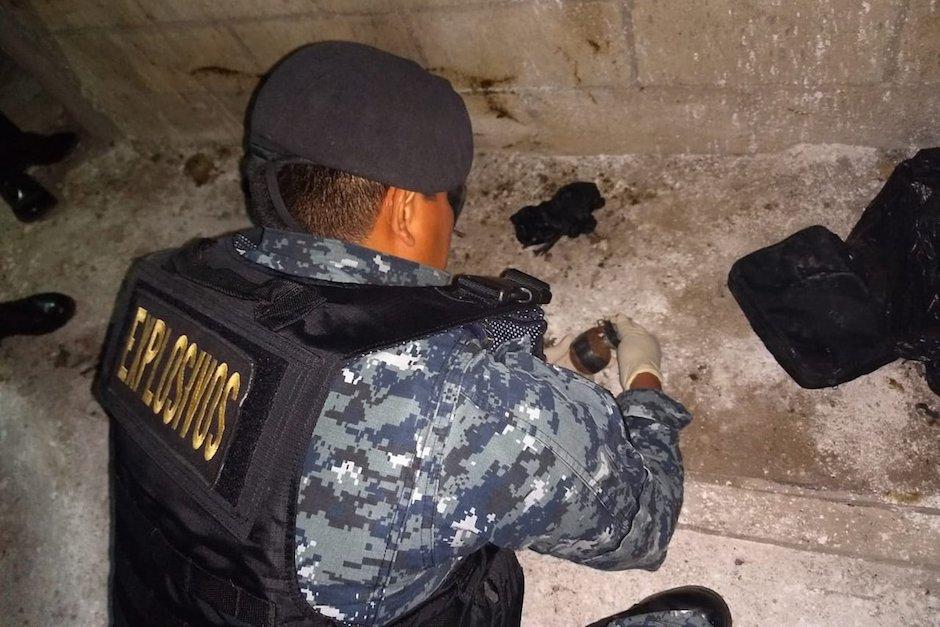 Hallan en una calle una granada de uso exclusivo del Ejército