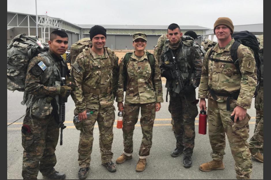 Kaibiles guatemaltecos destacan en competencia militar en EE. UU.