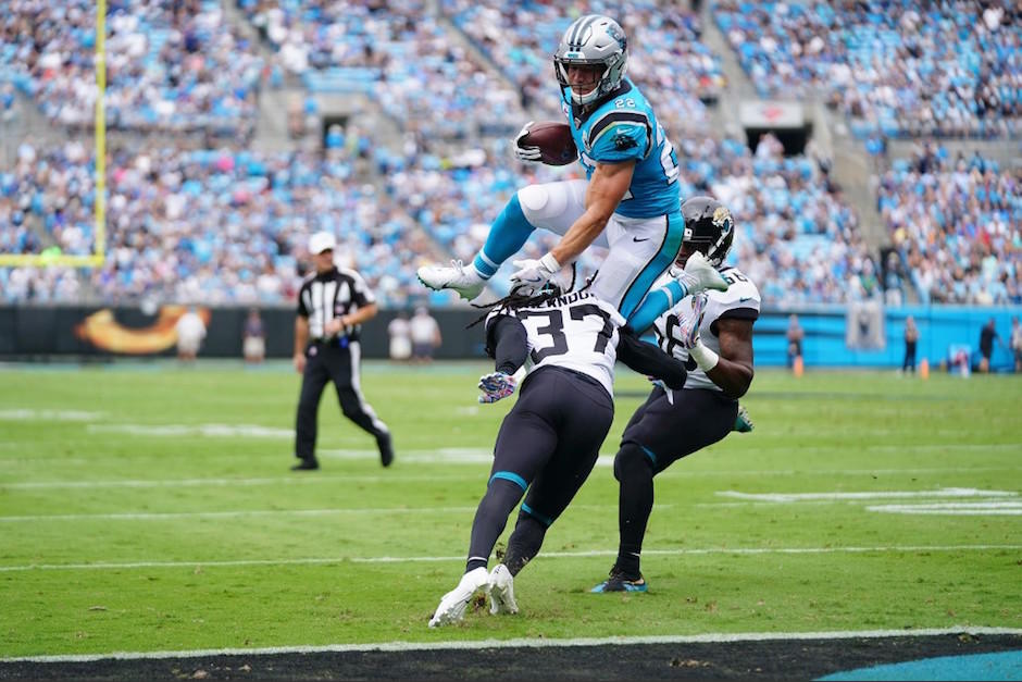 Viral narración en español del mejor touchdown volador de la NFL