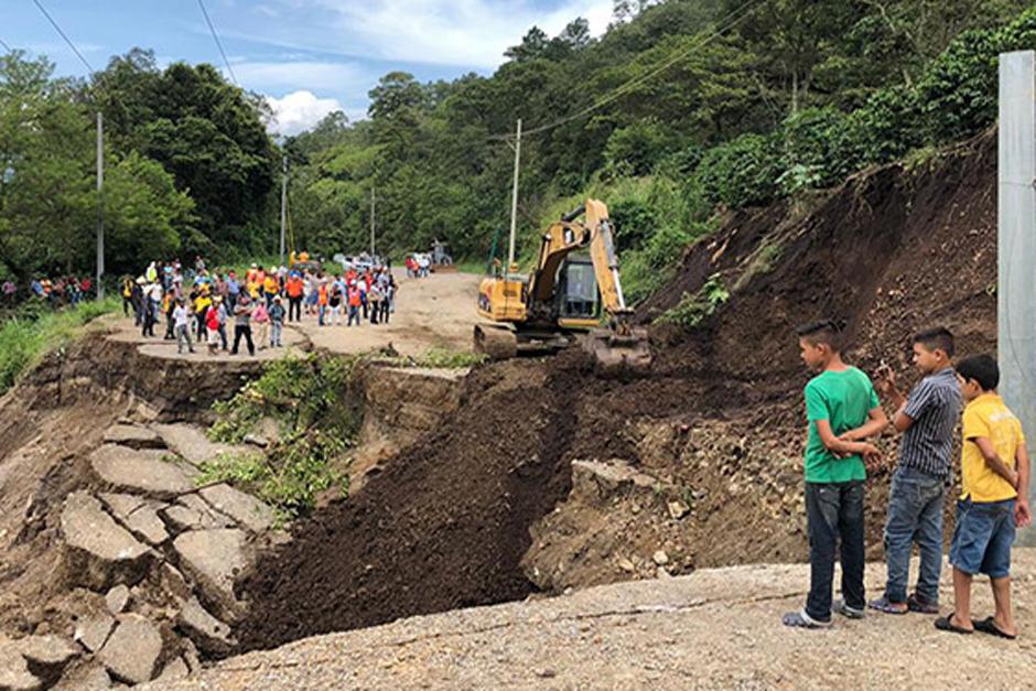 Guatemala está incomunicada con Honduras por falla geológica