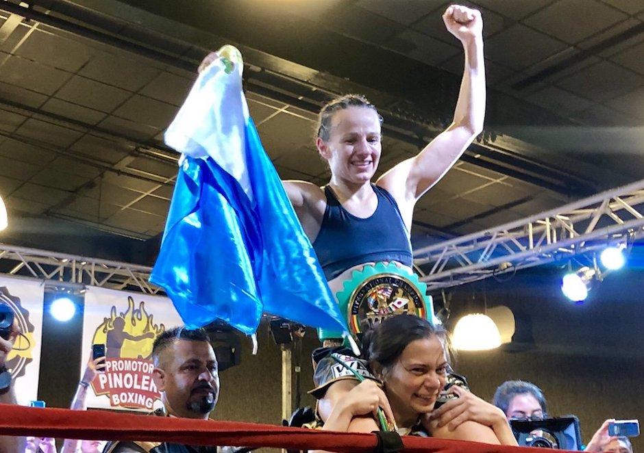 Boxeadora María Micheo gana Título Internacional del CMB