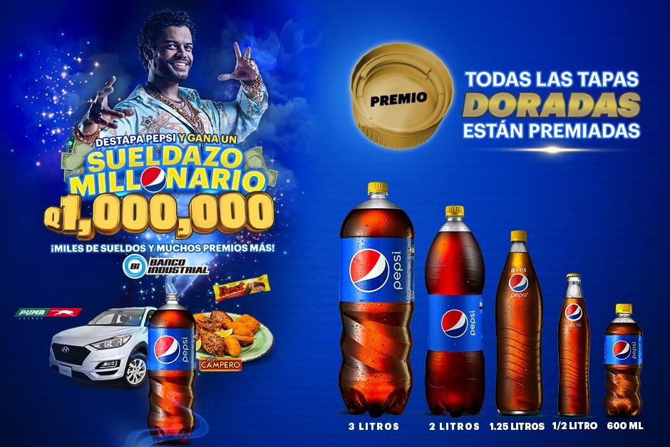 ¡Destapa Pepsi y cumple tus deseos!
