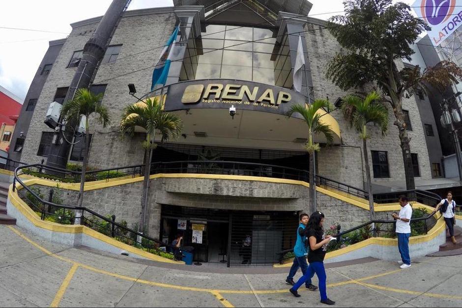 RENAP permanecerá cerrado por dos días debido a asueto