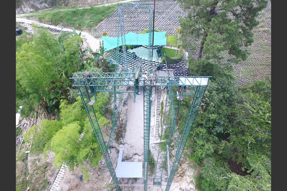 El columpio gigante de Olopa que hace elevar la adrenalina