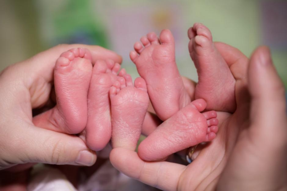 Mateo, Matías y Martín son los trillizos nacidos en el IGSS