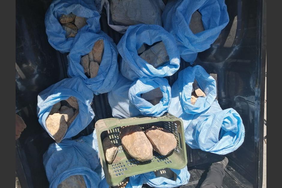 Decomisan cargamento de jade y cuarzo en Izabal