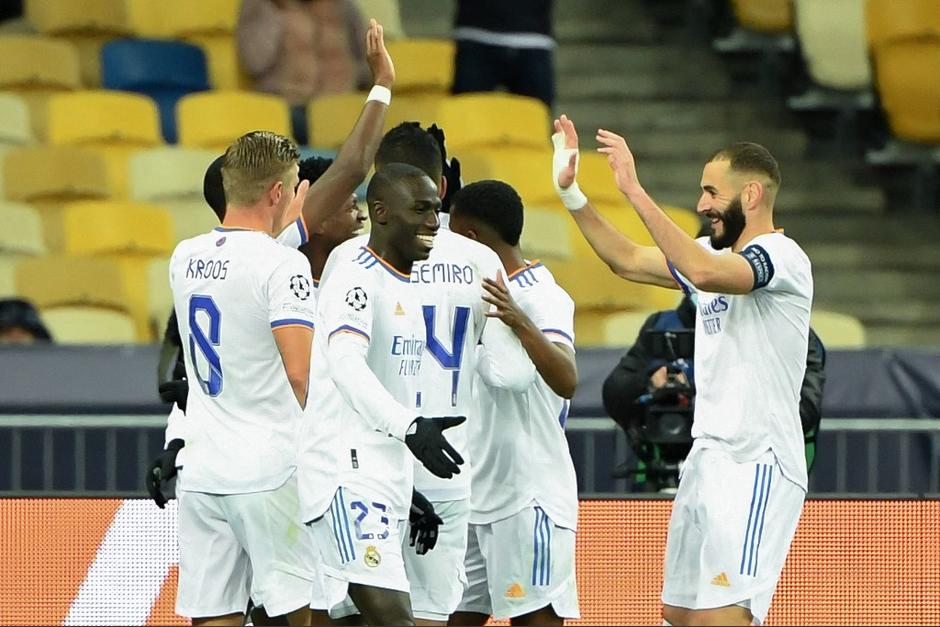 El Real Madrid golea a un desahuciado Shakthar