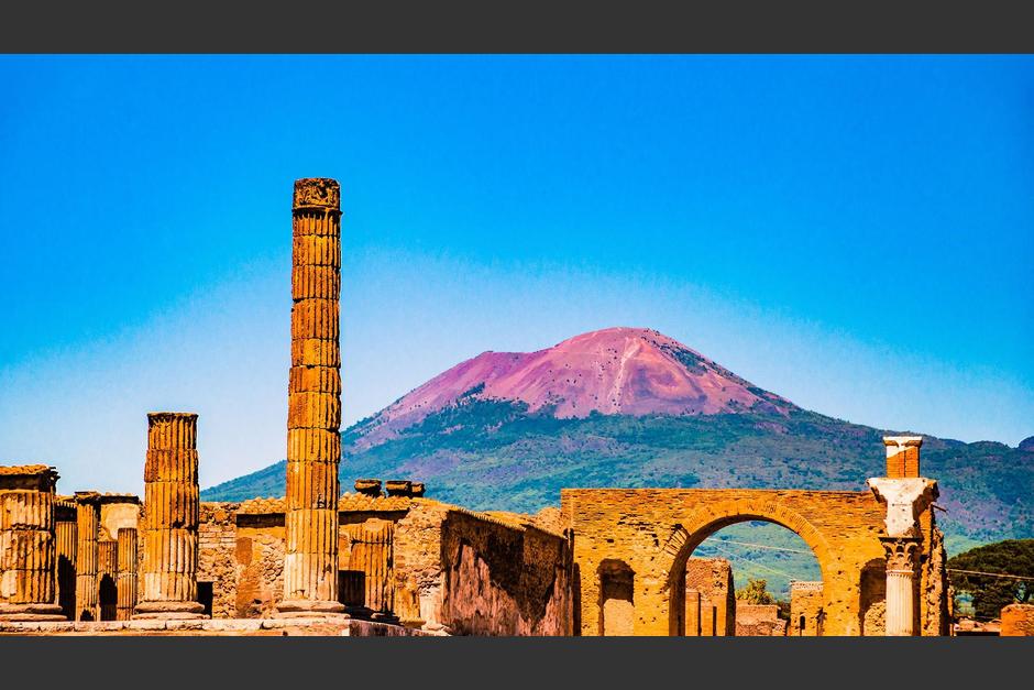 La impresionante foto del Vesubio captada desde el espacio