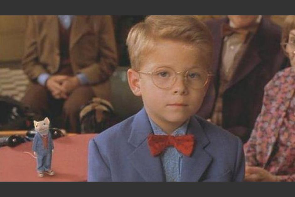 La impresionante transformación del actor de "Stuart Little"