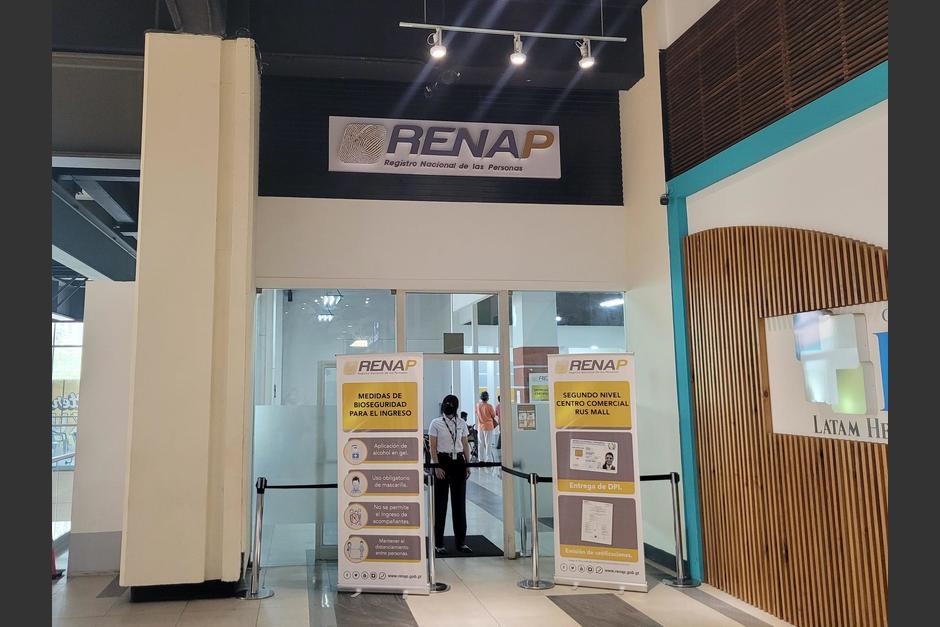 Estas sedes del Renap estarán abiertas el fin de semana