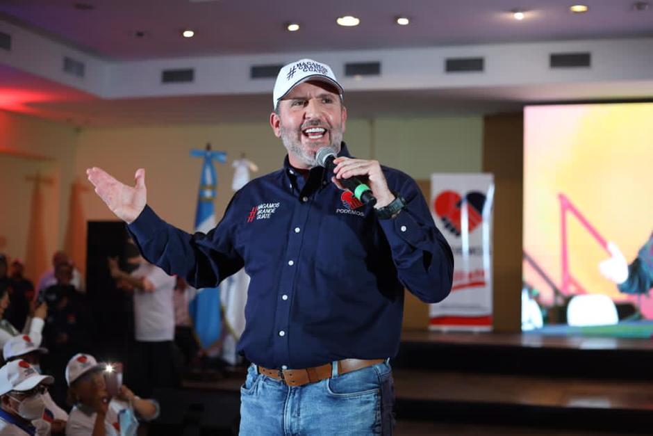Arzú: "Romperemos el sistema y haremos grande a Guatemala"