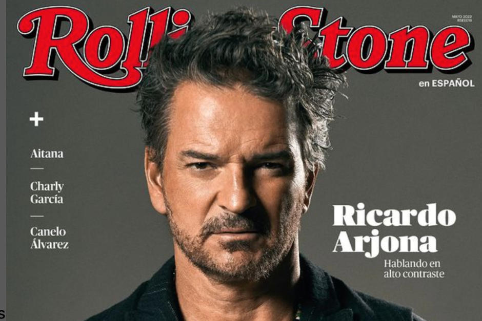 Ricardo Arjona hace historia en la portada de "Rolling Stone"
