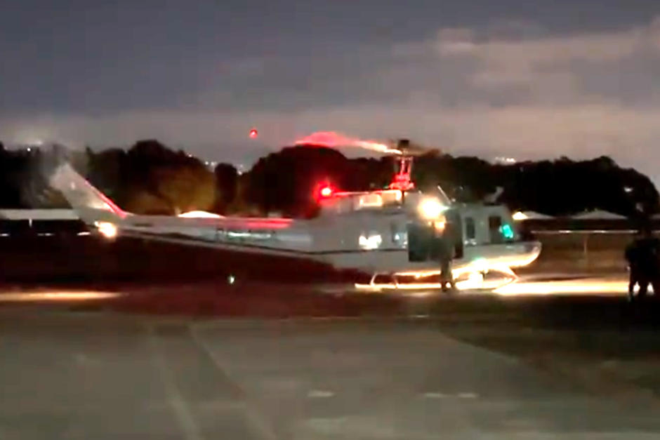 Así fue el traslado de "El Compa" requerido por EE.UU (videos)