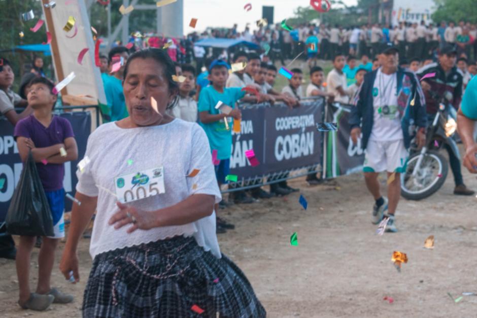 El asombroso lugar de María del Carmen en su última carrera