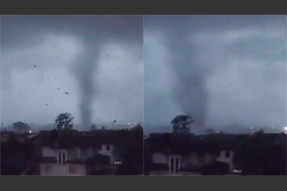 El impactante tornado que ha causado pánico en Italia