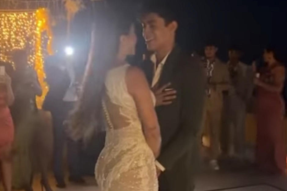 El emotivo baile "madre e hijo" de Marisol padilla en plena boda
