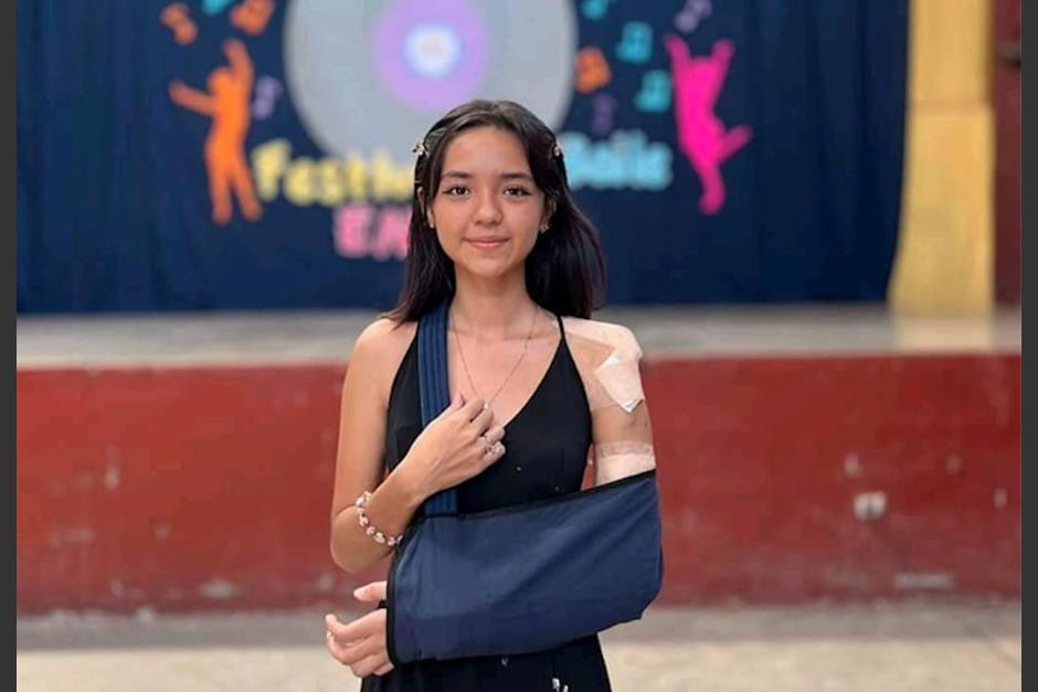 Esto hizo Nayeli al regresar a su casa en Chiquimula