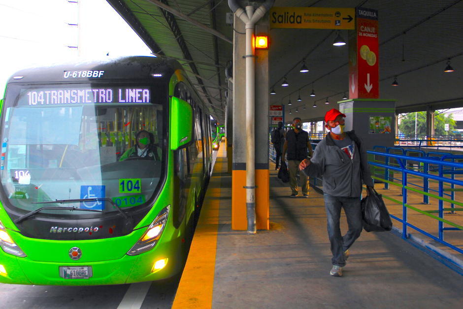 Las líneas del Transmetro que operan este lunes 16 de octubre