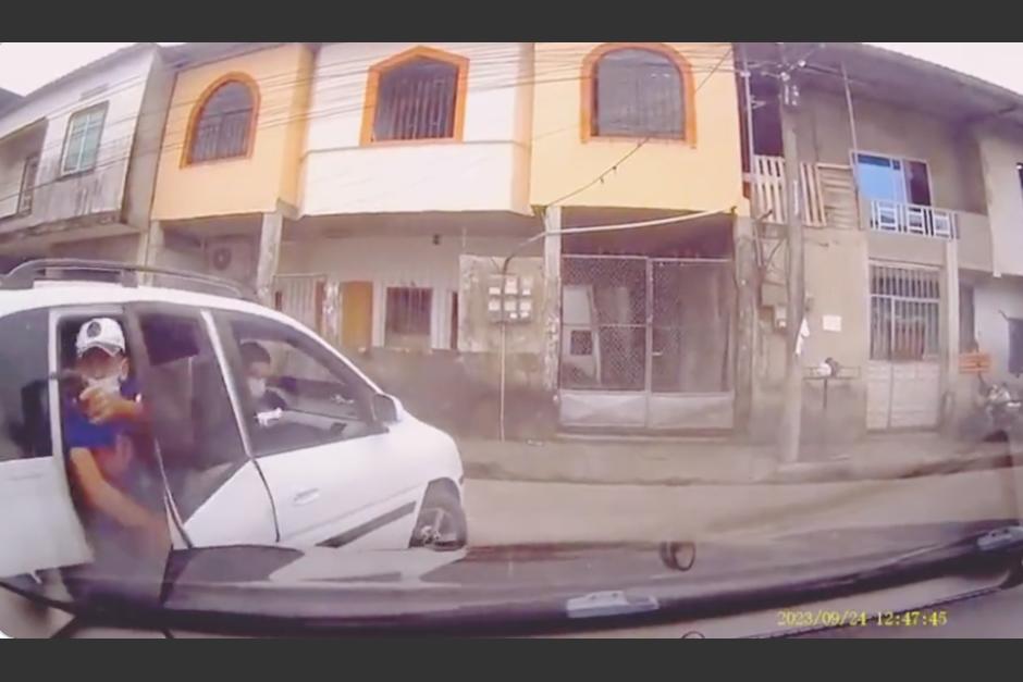 Así se libró un hombre de ser secuestrado en Ecuador