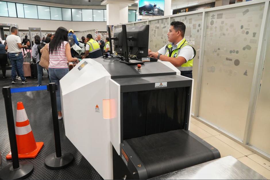 Nuevos escáneres de seguridad en el Aeropuerto La Aurora