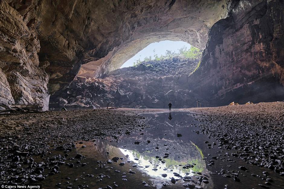 La cueva que tiene su propio clima, selva y hasta una playa dorada | Soy502