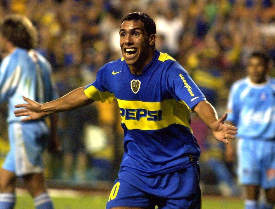 Carlos Tevez vuelve a vestirse con los colores de Boca Juniors
