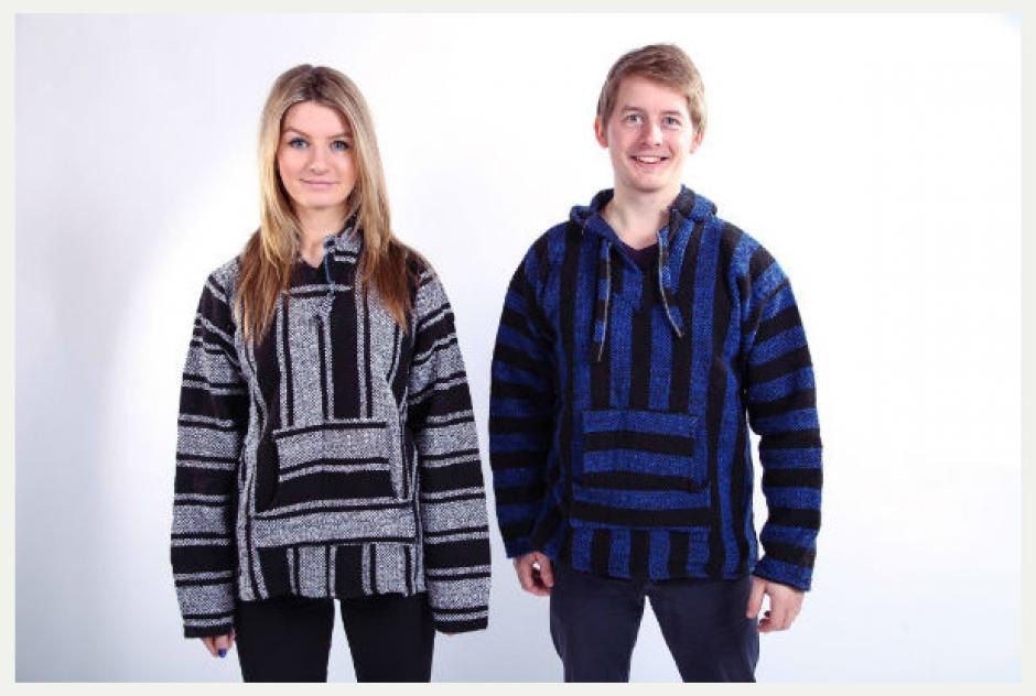 Un joven estudiante lanza una empresa de ropa típica en Inglaterra