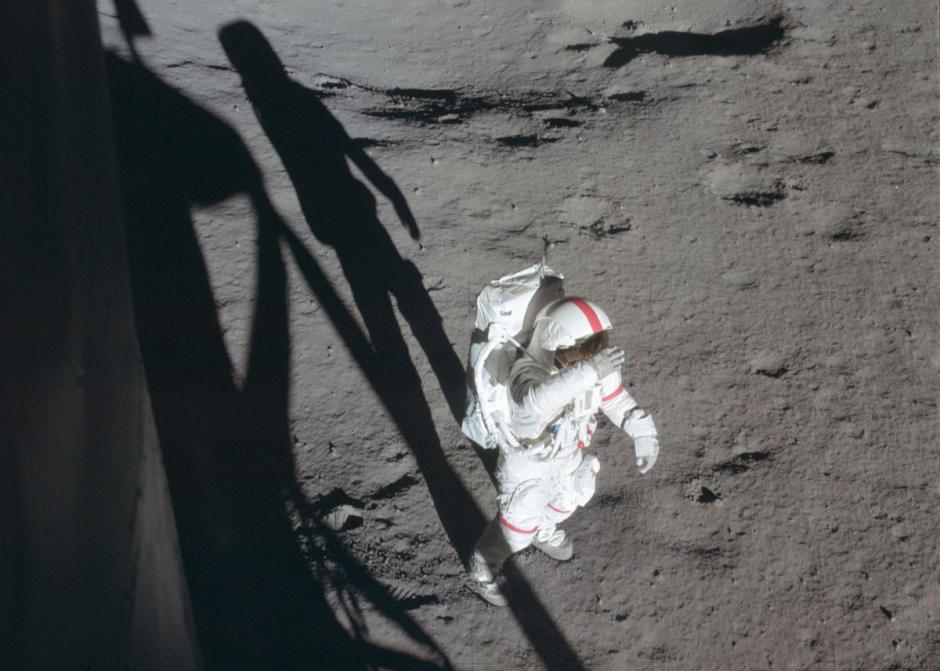 Fotografías de la misión lunar Apolo, de la Nasa