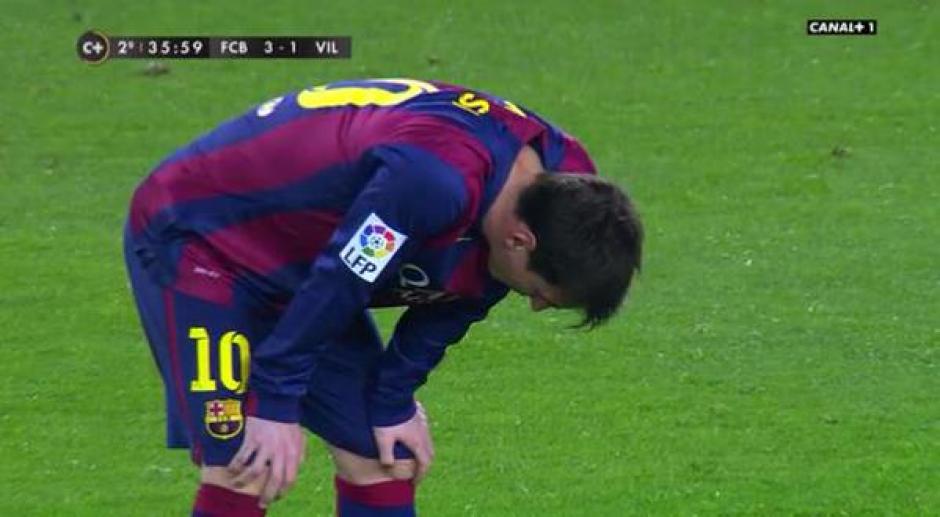 En un buen momento para Messi, sus problemas estomacales reaparecen