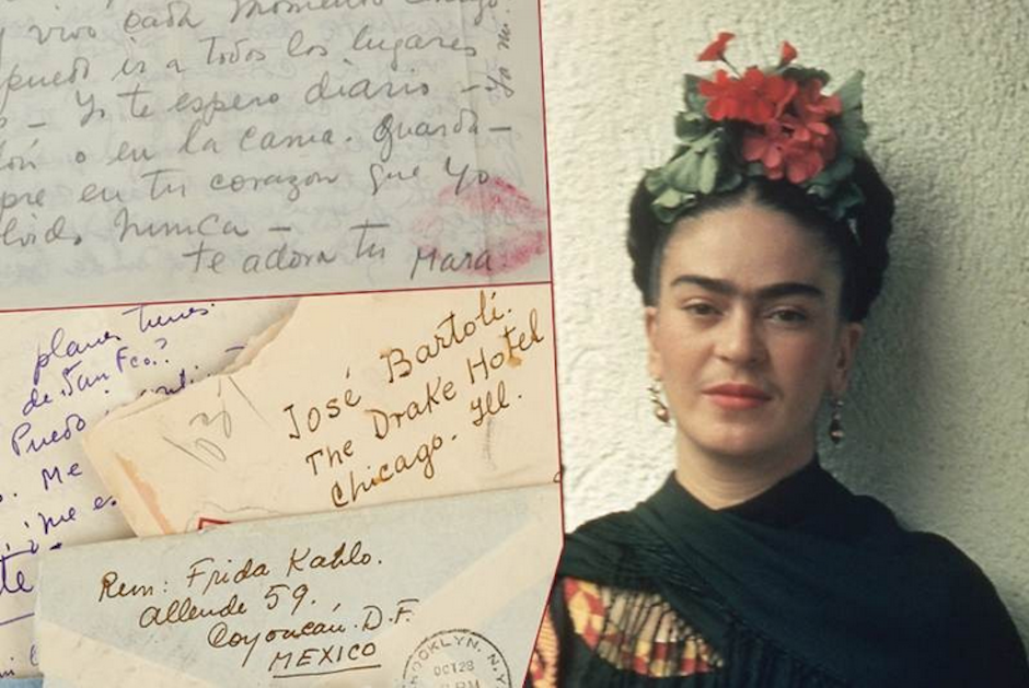 Cartas de amor de Frida Kahlo serán subastadas en Nueva York