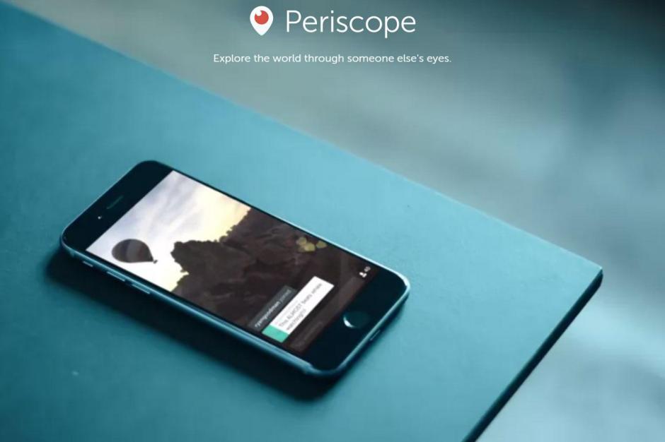 Periscope permitirá transmitir de forma horizontal
